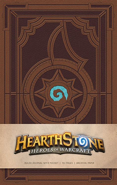 Hearthstone Hardcover Ruled Journal | Book by . Blizzard Entertainment ...