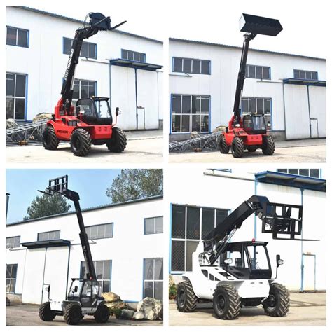 Ht307 Tele Handler Manufacturer Telescoping Boom Forklift Cheap Telehandler Price