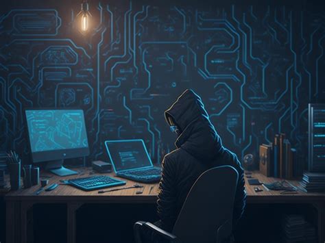 Premium Ai Image Hacking Related Background