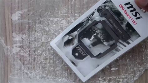 Rare 1151 Cpu Guard Unboxing Mp4 Youtube
