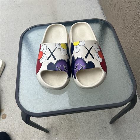Elmo Yeezy Slides Condition Pretty Good Dont Want Depop