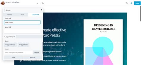 how to add image hover effects in wordpress in 4 steps beaver builder