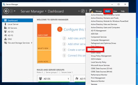 How To Install And Configure DNS On Windows Server 2016