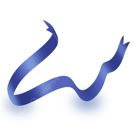 파란색 흐르는 리본 일러스트 리본 푸른 네이비 블루 Png 일러스트 및 Psd 이미지 무료 다운로드 Pngtree