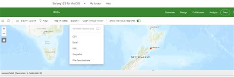 Solved Export Data In Survey123 As A Non Creator Esri Community
