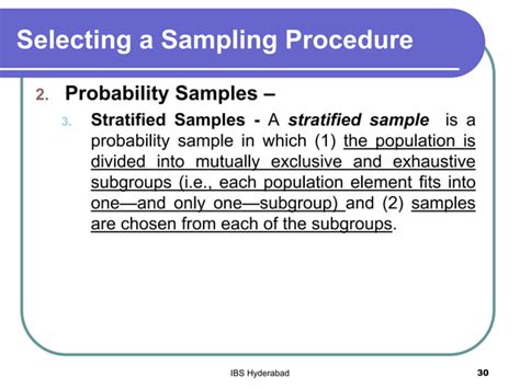 Unit No 09developing Sampling Plan Ppt