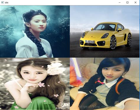 Opencv学习笔记（八） —— 一个窗口显示多张图片opencv C一个窗口多张图像的用法 Csdn博客