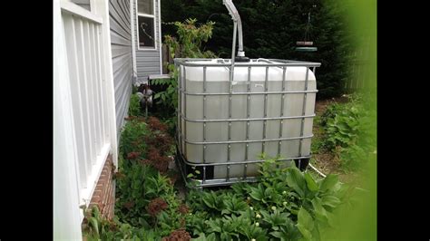 Using An Ibc Tote As A Mosquito Free Rain Barrel Pvc Part Numbers
