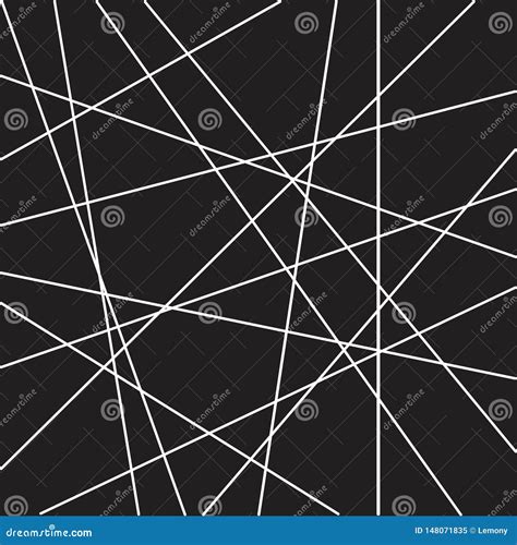 Abstract Geometric Pattern Random Stripe Lines Stock Vector Illustration Of Decor Backdrop