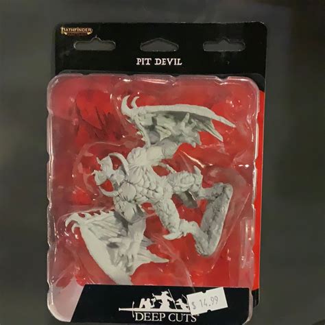 Pathfinder Miniature Pit Devil Warehouse Comics Cards And Gaming
