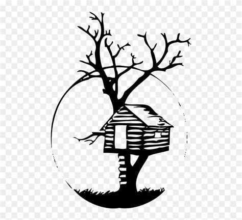 Tree House Vector At Vectorified Com Collection Of Tree House Vector Free For Personal Use