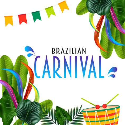 Brazilian Carnival Vector Art Png Brazilian Carnival Design Template