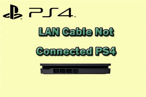 Why Is My Lan Cable Not Working On Ps4 Troubleshooting Tips