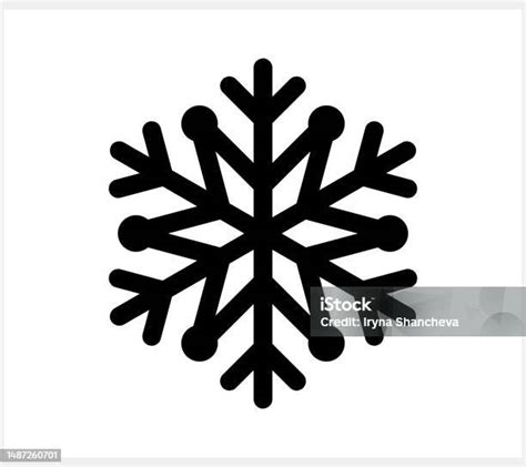 눈송이 아이콘이 격리되었습니다 크리스마스와 겨울 엠블럼 크리스마스 디자인 벡터 스톡 일러스트레이션 Eps 10 0명에 대한 스톡 벡터 아트 및 기타 이미지 Istock