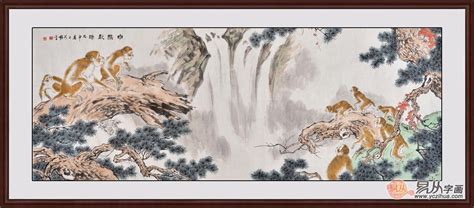 申猴献瑞 申猴 大山谷图库