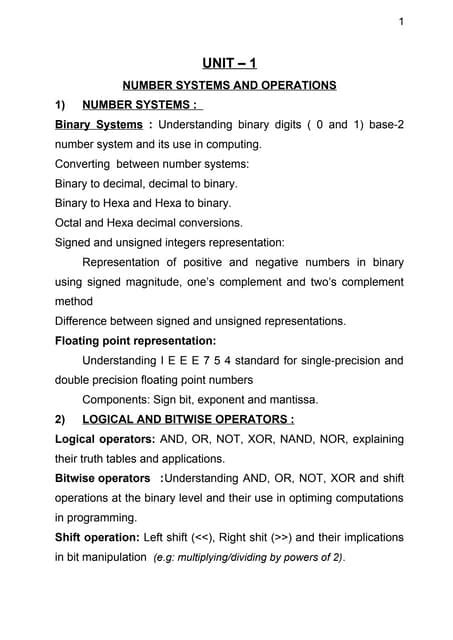 Data Representation Notes Class 11 Pdf Computing Technology And Computing