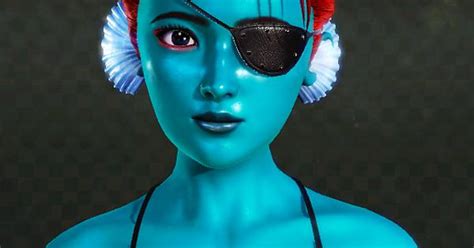 Honey Select Character Undyne By Catood With And Without Wide Slider