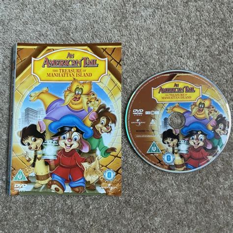 An American Tail The Treasure Of Manhattan Island Dvd 1998 No Box £