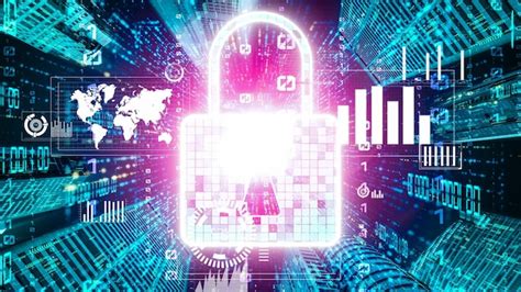 Premium Photo Cyber Security And Online Data Protection With Tacit Secured Encryption Software