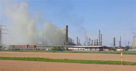 Brand Bei Shell In Wesseling