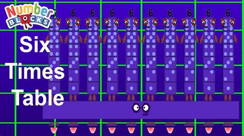 Numberblocks 6 Times Table V3 Youtube