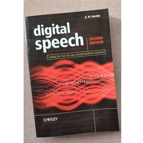【轉轉money小舖】~二手書~ Digital Speech Coding For Low Bit Rate 蝦皮購物