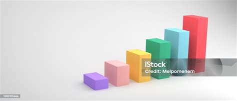 막대 그래프의 3d 렌더 그림 0명에 대한 스톡 사진 및 기타 이미지 0명 3차원 형태 개념 Istock