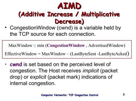 Tcp Congestion Control Ppt