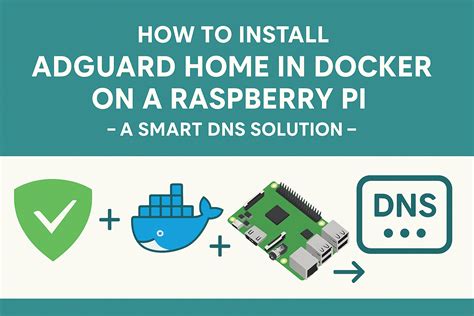 how to install adguard home in docker on a raspberry pi a smart dns