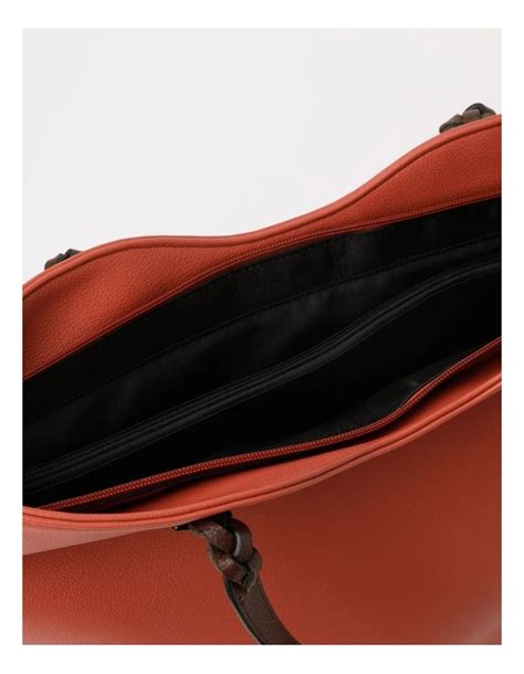 Piper Michelle Tote Bag In Clay Combo Myer