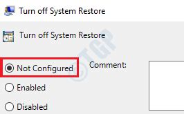Fix System Restore Not Working Problem In Windows