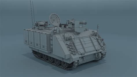 Tank M113 Model By Aditkaze