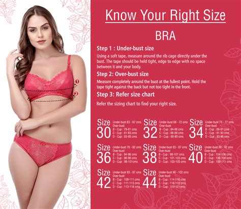 Vip Bra Size Chart A Visual Reference Of Charts Chart Master