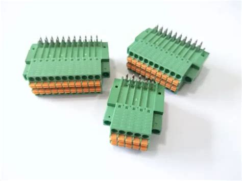 2 54mm Pitch Male And Female Double Row Plug Socket Terminal Blocks For PCB Connector Terminal