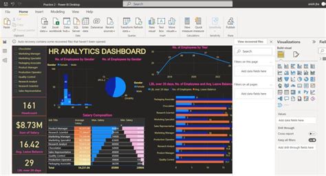 Powerbi Hranalytics Dashboard Businessintelligence Anish Jha