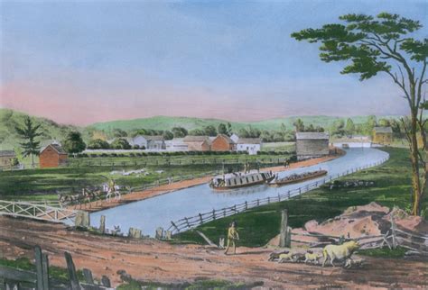 The Canal That Built A Nation Water Shapes