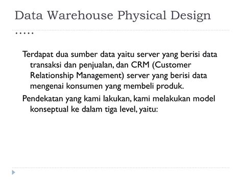 Phisycal Model Datawarehouse Using Uml PPT