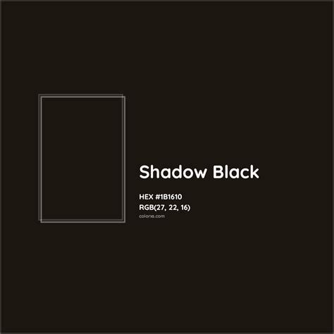 About Shadow Black Color Codes Similar Colors And Paints