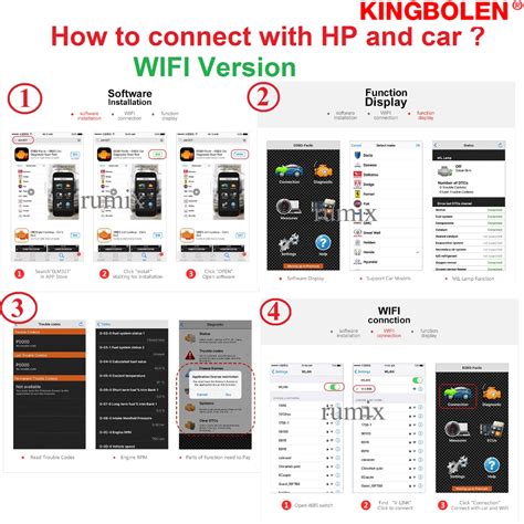 Jual Kingbolen Car Diagnostic Obd Ii Obd2 Elm327 V1 5 Scan Pic1825k80 Bluetooth Wifi Scanner