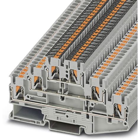 Multi Level Terminal Block Pt 2 5 3pv 3210512 Phoenix Contact From