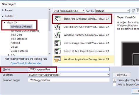 Overview Of Staggered Panel Control In Uwp