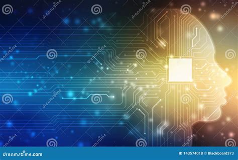 Abstract Artificial Intelligence Technology Abstract Web Background
