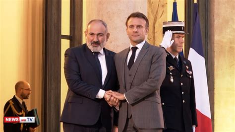 Փաշինյանը Ելիսեյան պալատում հանդիպում է ունենում Ֆրանսիայի նախագահ Էմանուել Մակրոնի հետ Youtube