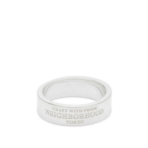 Neighborhood Silver Plain Ring Neighborhood