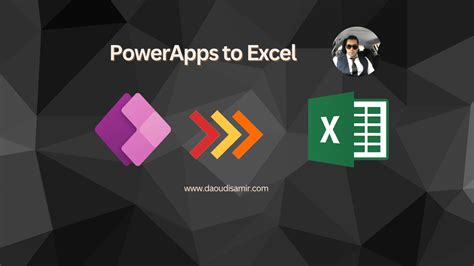Powerapps To Excel2 Samtech 365 Samir Daoudi Technical Blog
