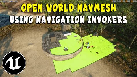 Create A Navmesh In Large Open World Using Navigation Invokers In Unreal Works With Voxel