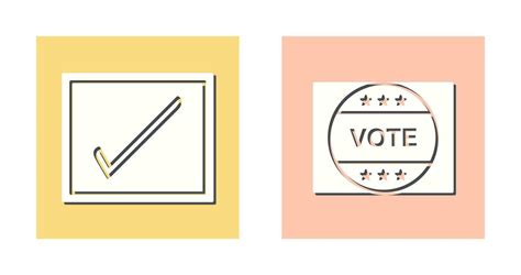 Checkbox And Vote Sticker Icon 32784051 Vector Art At Vecteezy