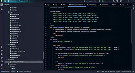 Thasni Afsal On Linkedin Currency Converter Python Project