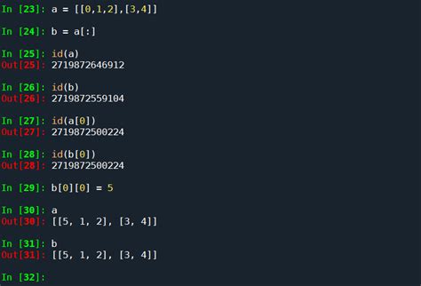Python中二维列表的克隆技巧 Dalaoweb