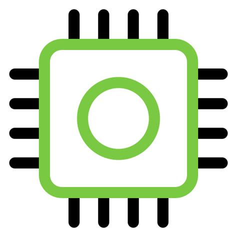 Processor Generic Outline Color Icon